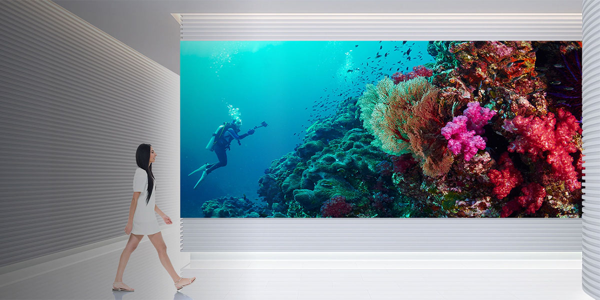 Esperienze visive uniche con i Videowall e i Ledwall Samsung
