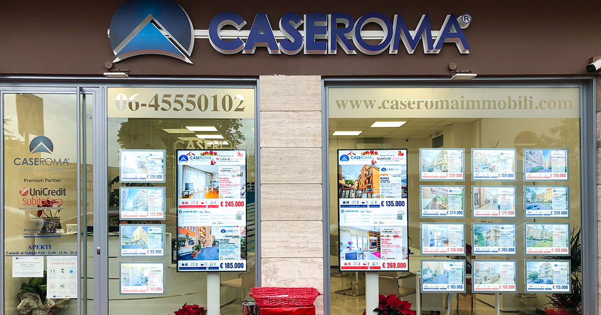 Un ufficio chiavi in mano per la nuova agenzia di Case Roma