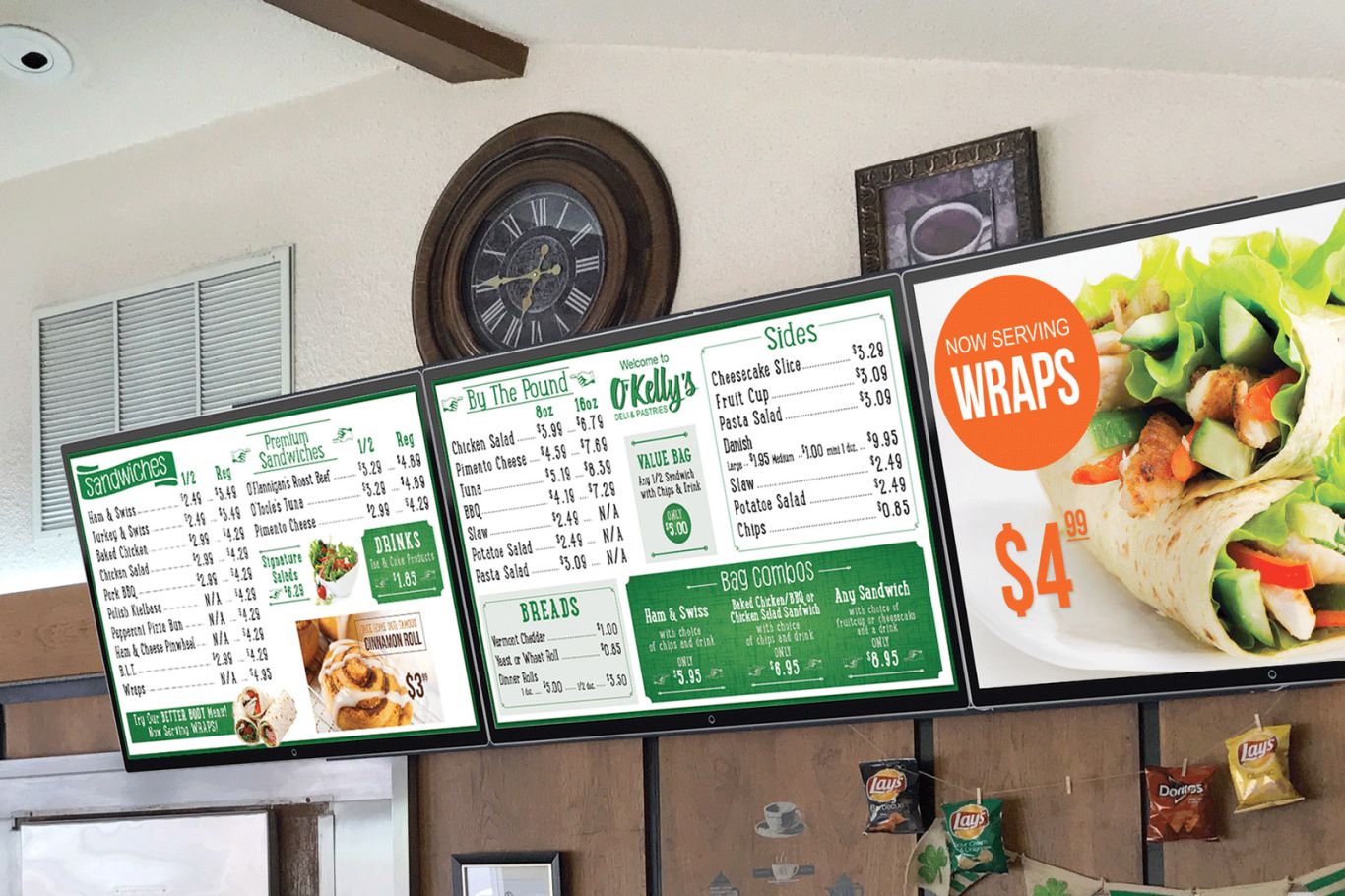 I vantaggi dei menù digitali per ristoranti, bar e fast food